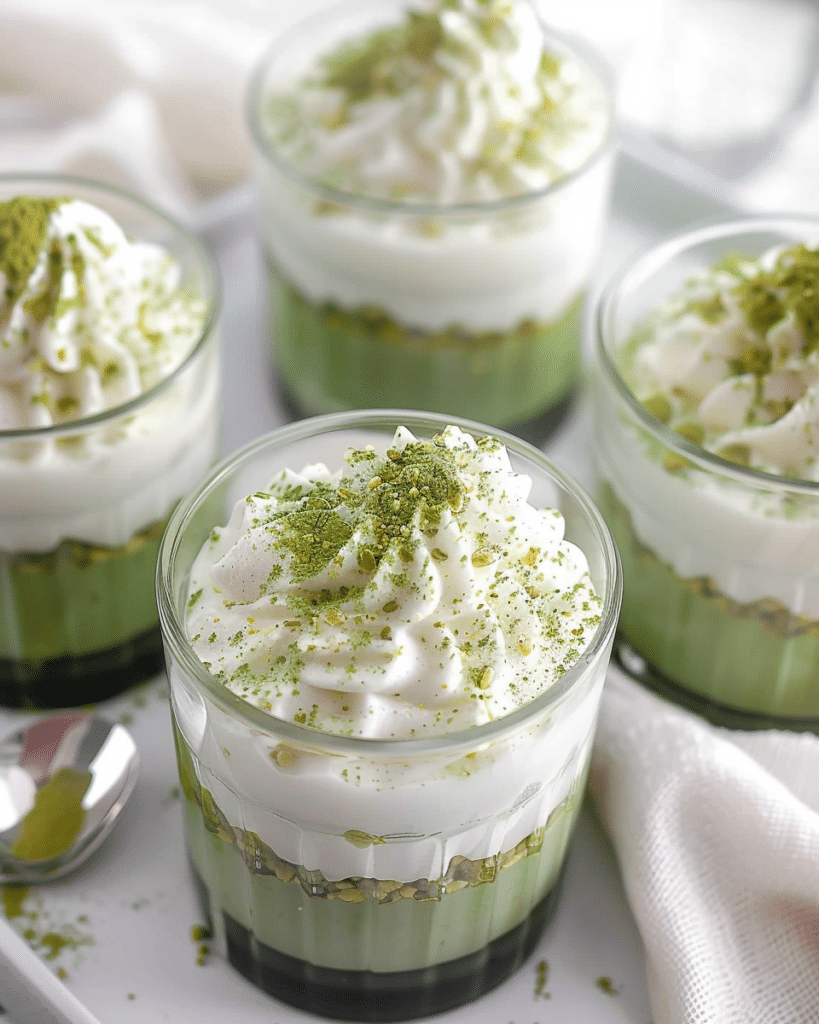 Easy Matcha Pudding (4 Ingredients) | Savory Mom Kitchen